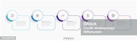 아이콘과 5가지 옵션 또는 단계가 있는 벡터 인포그래픽 레이블 디자인 템플릿입니다 프로세스 다이어그램 프레젠테이션 워크플로 레이아웃 배너 플로우 차트 정보 그래프에 사용할