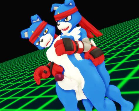 Rule 34 3d Artwork Accessory Anal Anal Sex Anthro Balls Bandai Namco Blue Body Blue Fur Blue