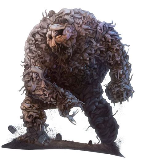 Colossus Flesh In 2025 Dungeons And Dragons Races Creature Concept
