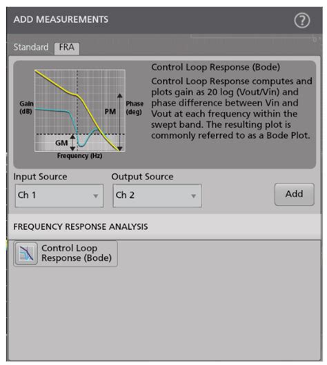 using frequency response analysis with an oscilloscope tektronix