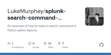 GitHub LukeMurphey Splunk Search Command Example An Example Of How To Make A Search Command