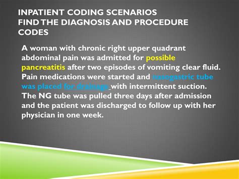 Ppt Icd 10 Cm And Icd 10 Pcs Coding Scenarios Powerpoint Presentation Id 3552281