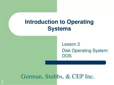 PPT Introduction To Operating Systems PowerPoint Presentation Free Download ID 6403055