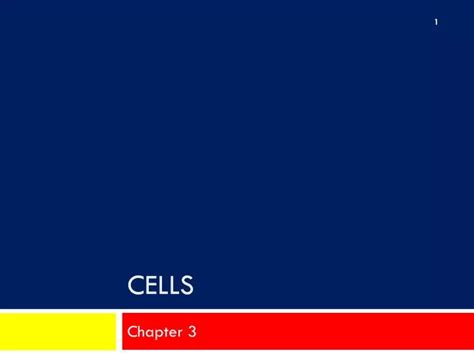PPT CELLS PowerPoint Presentation Free Download ID 2046271