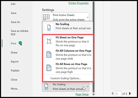 Print In Excel A Complete Guide On Printing Spreadsheets