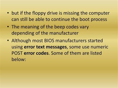 Bios Cmos And Post Pptx Operating Systems Computer Software And Applications