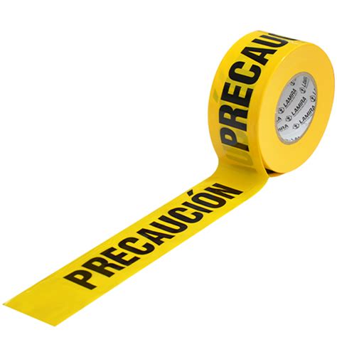 Banda De Precaución Amarilla 3 X 300 M Pieza Bravo Safety