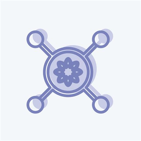 Icon Intelligent Control Suitable For Data Analytics Symbol Two Tone