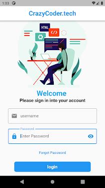 Flutter Splash Screen Crazycoder Tech