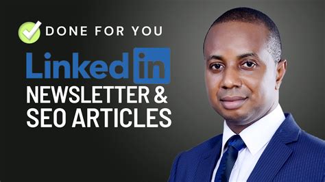 🚀 Elevate Your Linkedin Presence With A Professionally Crafted Newsletter 🚀