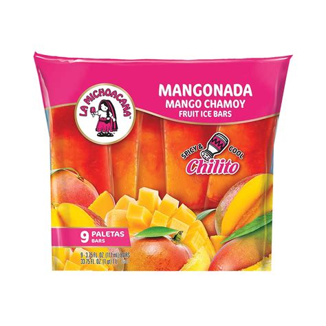 La Michoacana Mangonada Fruit Bars 9 Count Nepal Ubuy