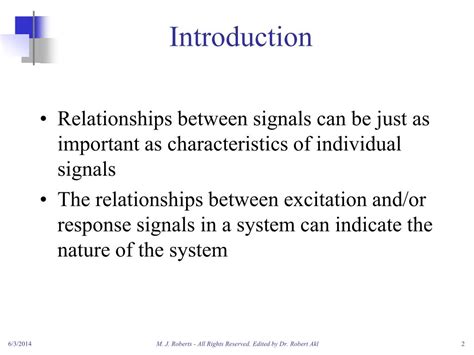 Ppt Correlation Energy Spectral Density And Power Spectral Density