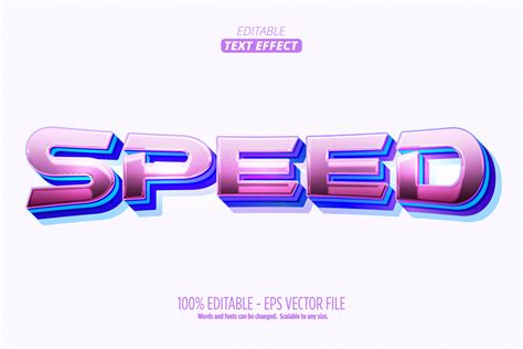 Speed Text Effect Editable Sport Graphic By Sevdatoyss Creative Fabrica