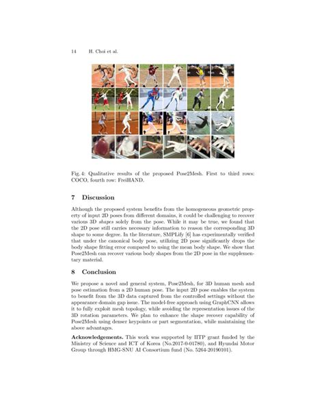 Pose2mesh Graph Convolutional Network For 3d Human Pose And Mesh Recovery From A 2d Human Pose