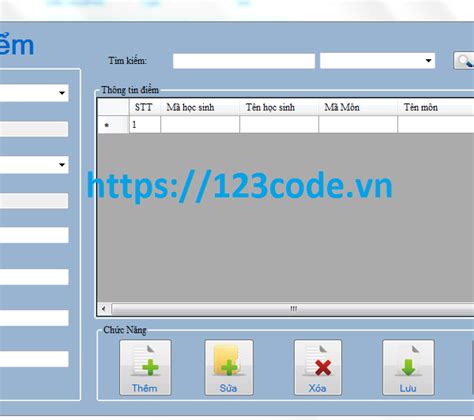 Tải source code đồ án quản lý giáo viên học sinh THPT c