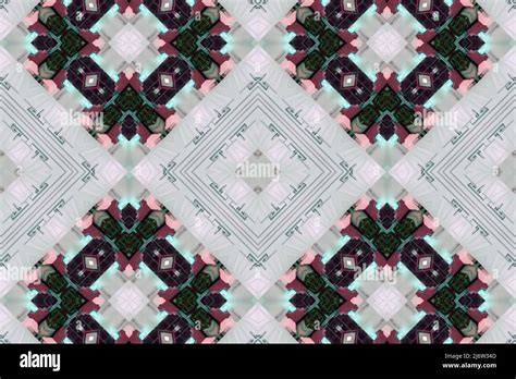 modern abstract kaleidoscopic pattern background computer generated