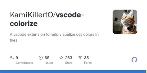 GitHub KamiKillertO Vscode Colorize A Vscode Extension To Help Visualize Css Colors In Files