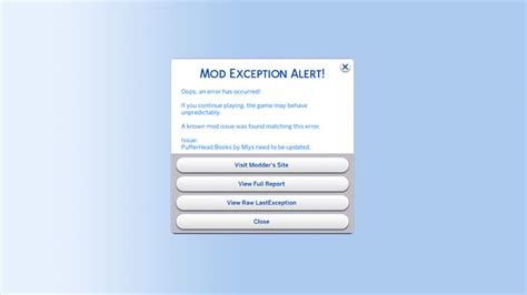 Better Exceptions Sims 4 Mod A Guide To Error Free Gameplay