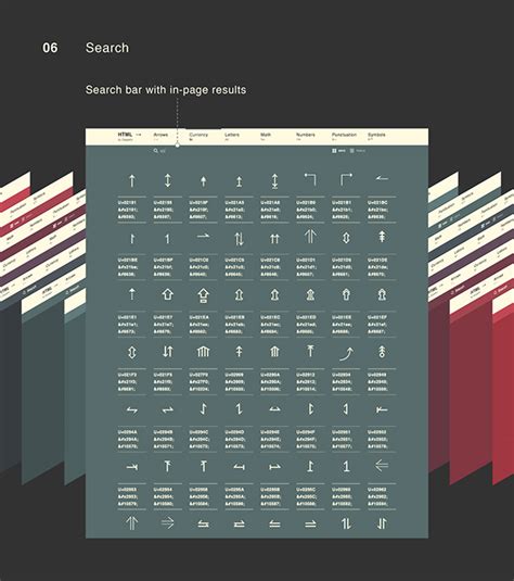 HTML Arrows Symbols Code On Behance