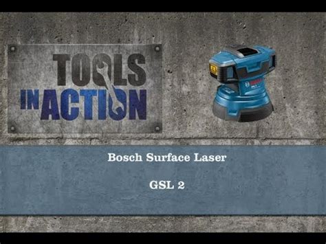 Bosch GSL 2 Surface Laser - Review - Exclusive - YouTube