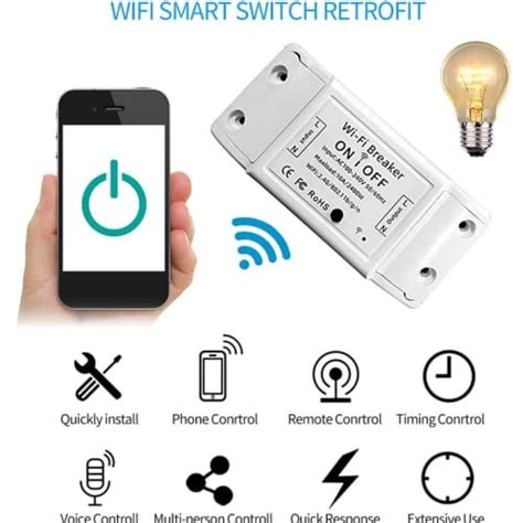 Smart Switches Wireless WiFi Smart Switch Control Your Devices With
