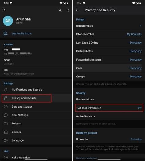 How to Enable Two-Step Verification on Telegram [Guide] | Beebom