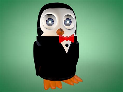 Fnac Penguin Finished By Luizcrafted On Deviantart