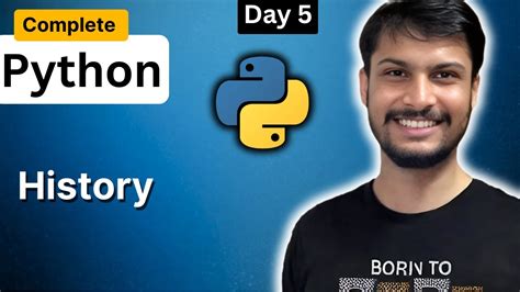 History And Founder Of Python Python Complete Course Free Akshat