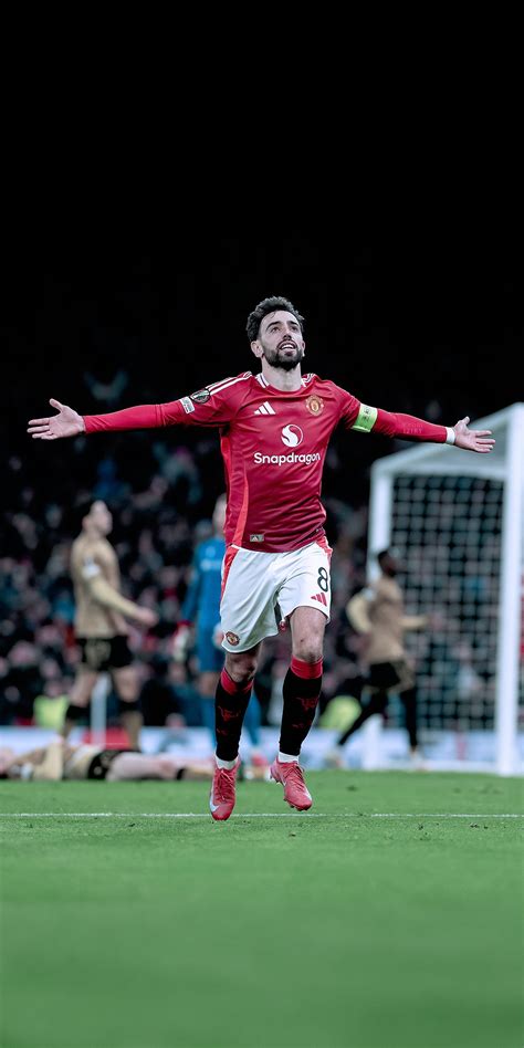 Bruno Fernandez 4k Wallpaper Manchester United Players Manchester