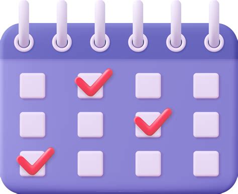 3d calendar assignment icon 38944699 png