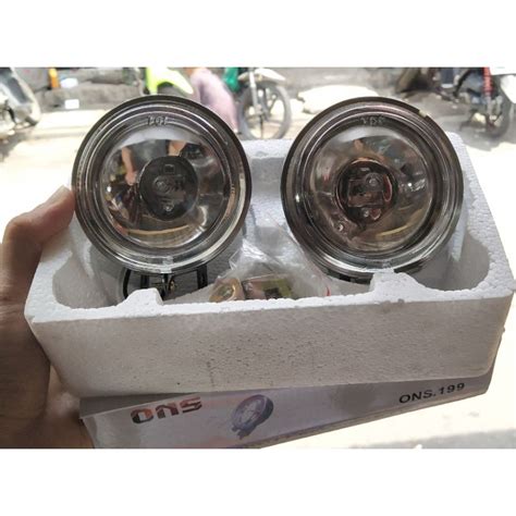 Jual LAMPU KABUT BULAT TEMBAK FOGLAMP FOG LAMP SOROT MOTOR MOBIL Shopee Indonesia