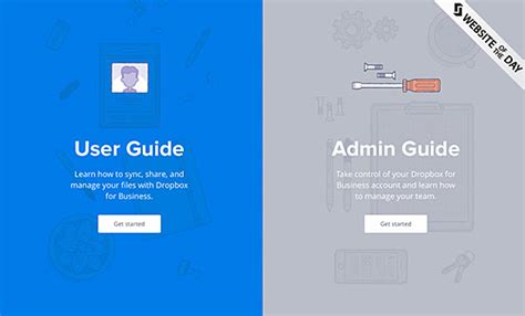 Dropbox Guide The Design Inspiration Website Showcase The Design Inspiration