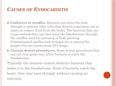 Ppt Endocarditis Powerpoint Presentation Free Download Id2253459
