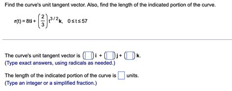[solved] questions below find the curve s unit tangent vector