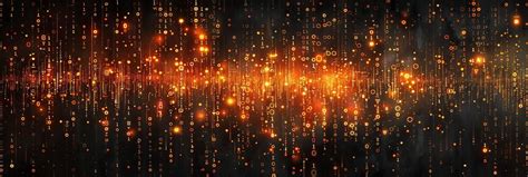 Binary Operations Chart In Orange And Black Premium Ai Generated Image