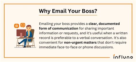 Write An Effective Email To Your Boss Templates Examples