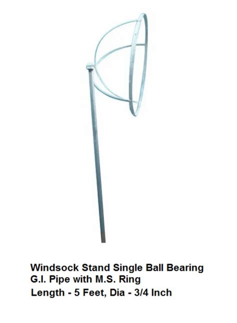 White Mild Steel Wind Shock Stand For Industrial At ₹ 1800piece In Raipur