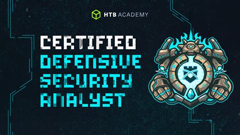 Launching Htb Cdsa Certified Defensive Security Analyst Htb Academy News