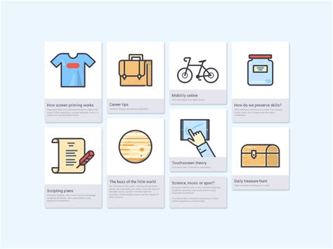 Cards Grid UI By Roxana Carabas On Dribbble