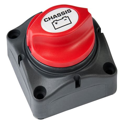 Parkpower® 701chrv Chassis Series 275a Remote Electric Battery Disconnect Switch