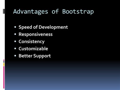 Bootstrap Development Services Ppt