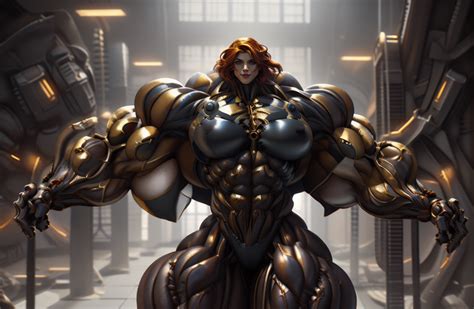 Muscle Girl Ai By Goldberg42 On Deviantart