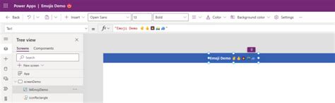 Quick Tip Canvas App Add Emojis Rajeev Pentyala Technical Blog On Power Platform Azure