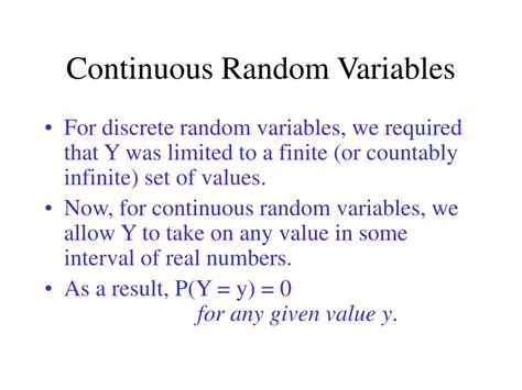 Ppt Continuous Random Variables Powerpoint Presentation Free Download Id 2627495