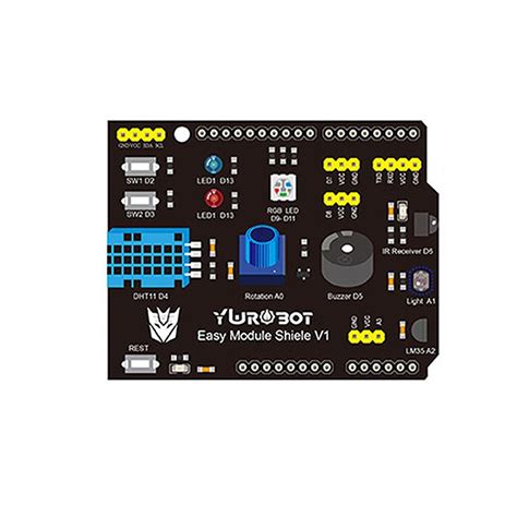 [ywrobot] Multi Function Expansion Board Dht11 Lm35 Temperature Humidity For Arduino Uno