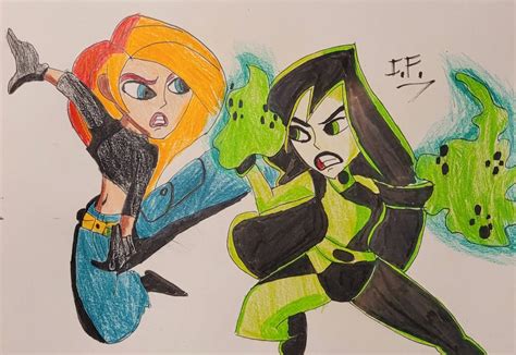 Kim Possible Vs Shego By Infinitefantasyif On Deviantart