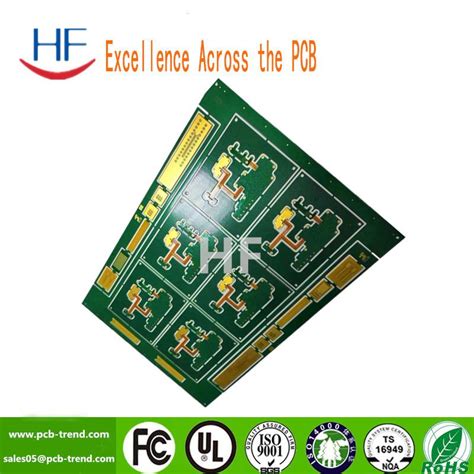 Polyimide Multilayer PCB Rigid Flex Board HF PCB HF China Manufacturer Integrated