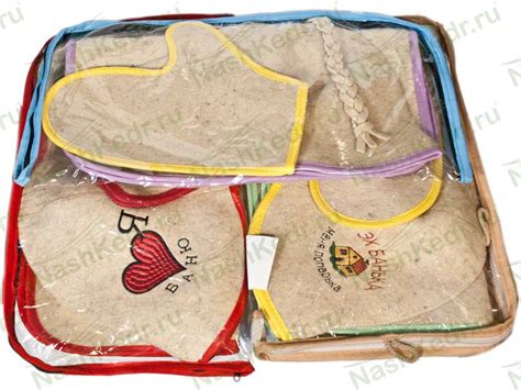 Комплект из войлочных изделий для бани в сумке - Халаты, килты, пончо ...