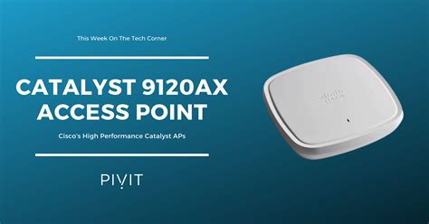 A Closer Look At The Cisco Catalyst 9120ax Series Access Points
