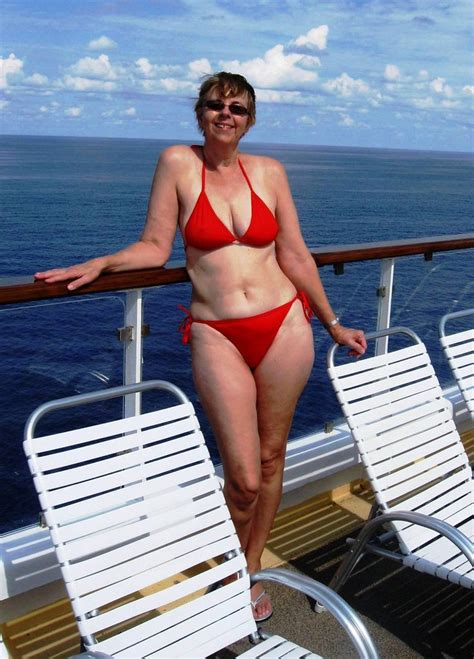 Red Bikini Blue Sky Beautiful Wife Flash From The Past W Flickr